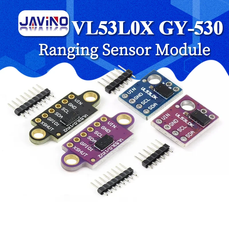 VL53L0X Time-of-Flight (ToF) Laser Ranging Sensor Breakout 940nm GY ...