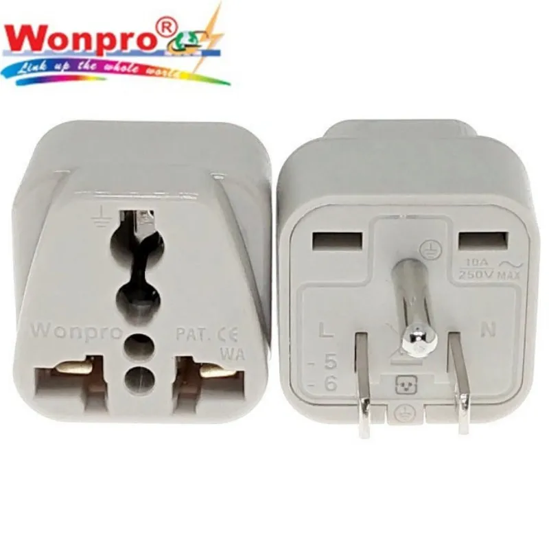 Universal to USA Canada Thailand Taiwan Type B Standard Plug Adapter ...