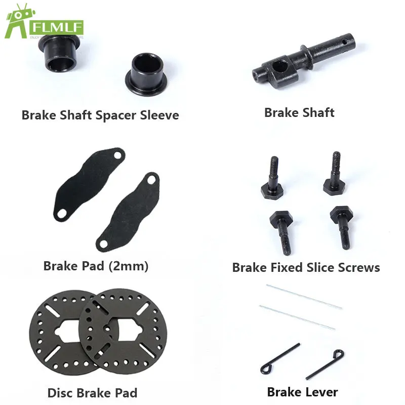 Alloy Disc Brake Pad Repair Kit Fit for 1/5 Losi 5ive T ROFUN ROVAN LT ...