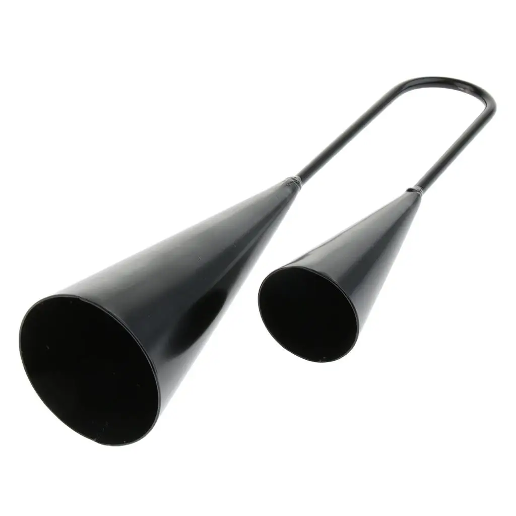 Double Cowbell Crow Sounder Percussion For Kids Children Musical Toy ...