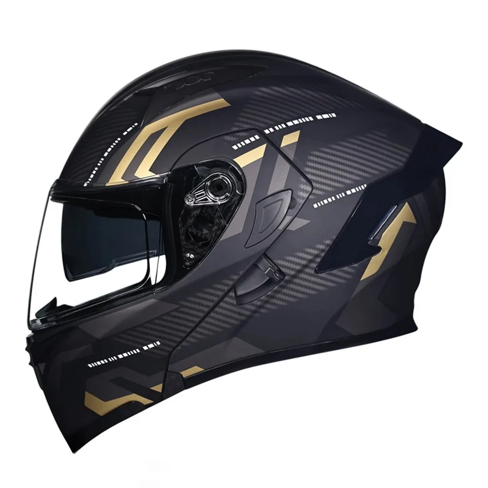 Golden-Motorcycles-Helmet-Flip-Up-Wear-Resistant-Helmets-For-Racing ...