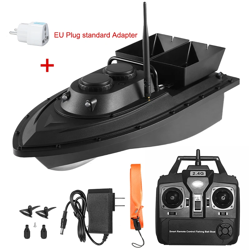 Wireless Remote Control Fishing Bait Boat Fishing Feeder Fish Finder ...