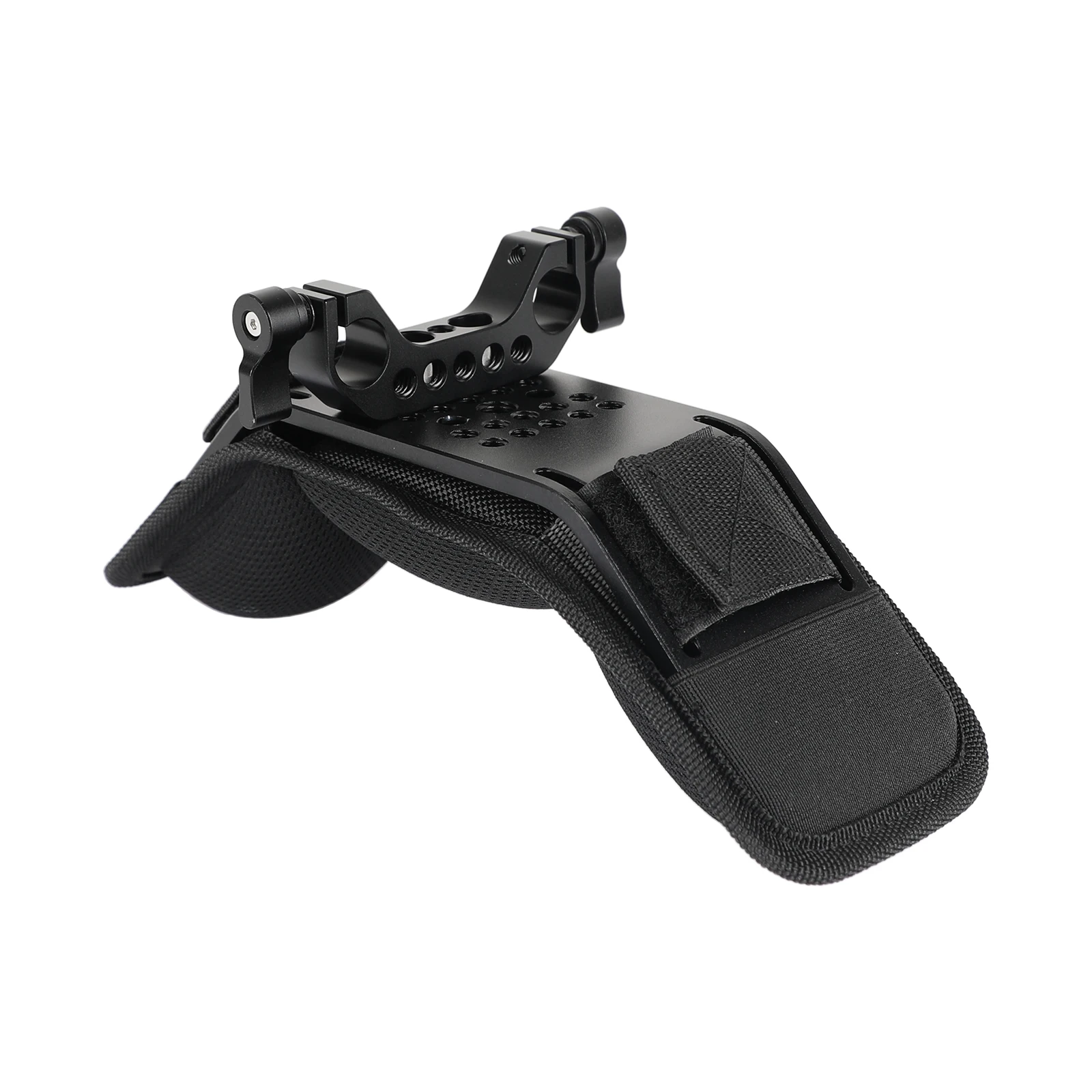 CAMVATE Shoulder Mount Shoulder Pad With 15mm Railblock Rod Clamp for ...