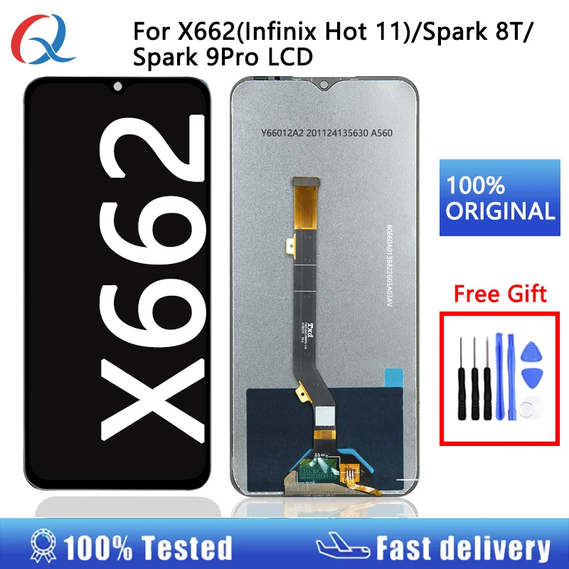 Original-for-tecno-spark-8T-display-X662-lcd-Mobile-Phone-Lcds-for ...