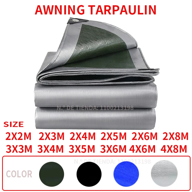 0.32m waterproof PE tarpaulin garden tarpaulin plant boat car cargo ...