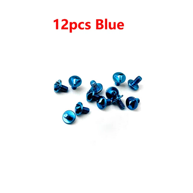 12pcs OTF Disassembled Titanium Alloy Triangle Handle Screws For ...