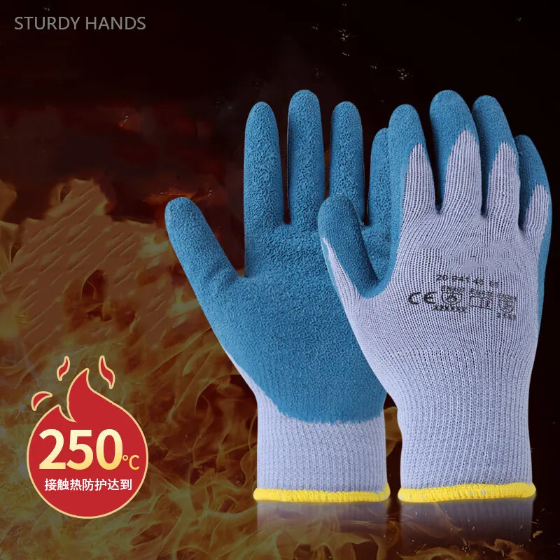 Heat-Resistant-Gloves-High-Temperature-250-Degrees-Oven-Anti-cut-Wear ...