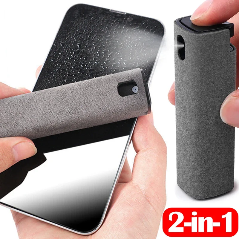 2In1-Mobile-Phone-Screen-Cleaner-Spray-Bottle-Set-Ipad-Computer ...