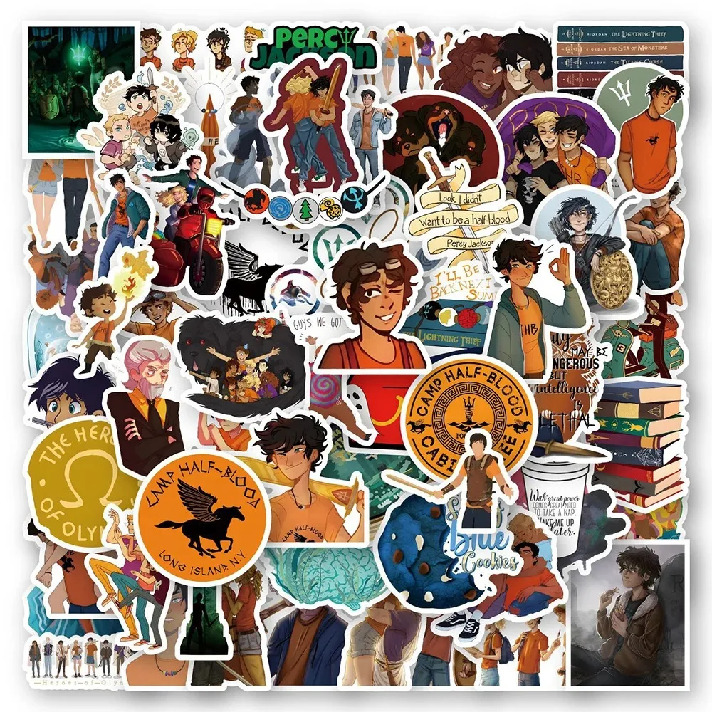 10/30/60PCS Percy Jackson Movie Cartoon Stickers DIY Laptop Luggage ...