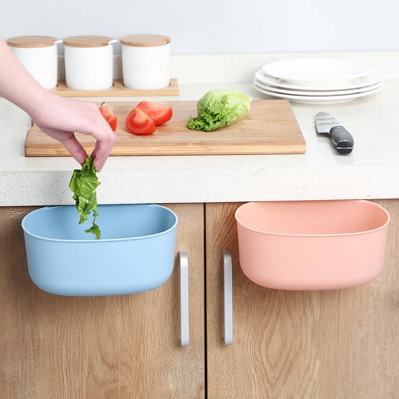 Kitchen Hanging Trash Household Plastic Thickening Desktop Debris ...