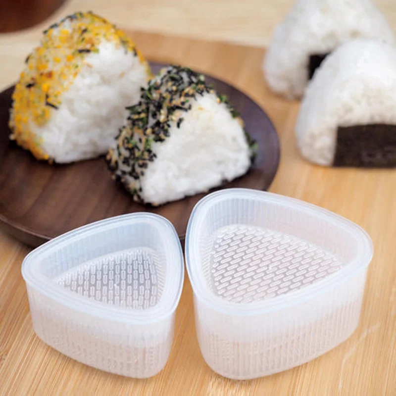 2pcs Triangular DIY Sushi Mold Onigiri Rice Ball Food Press Triangular ...