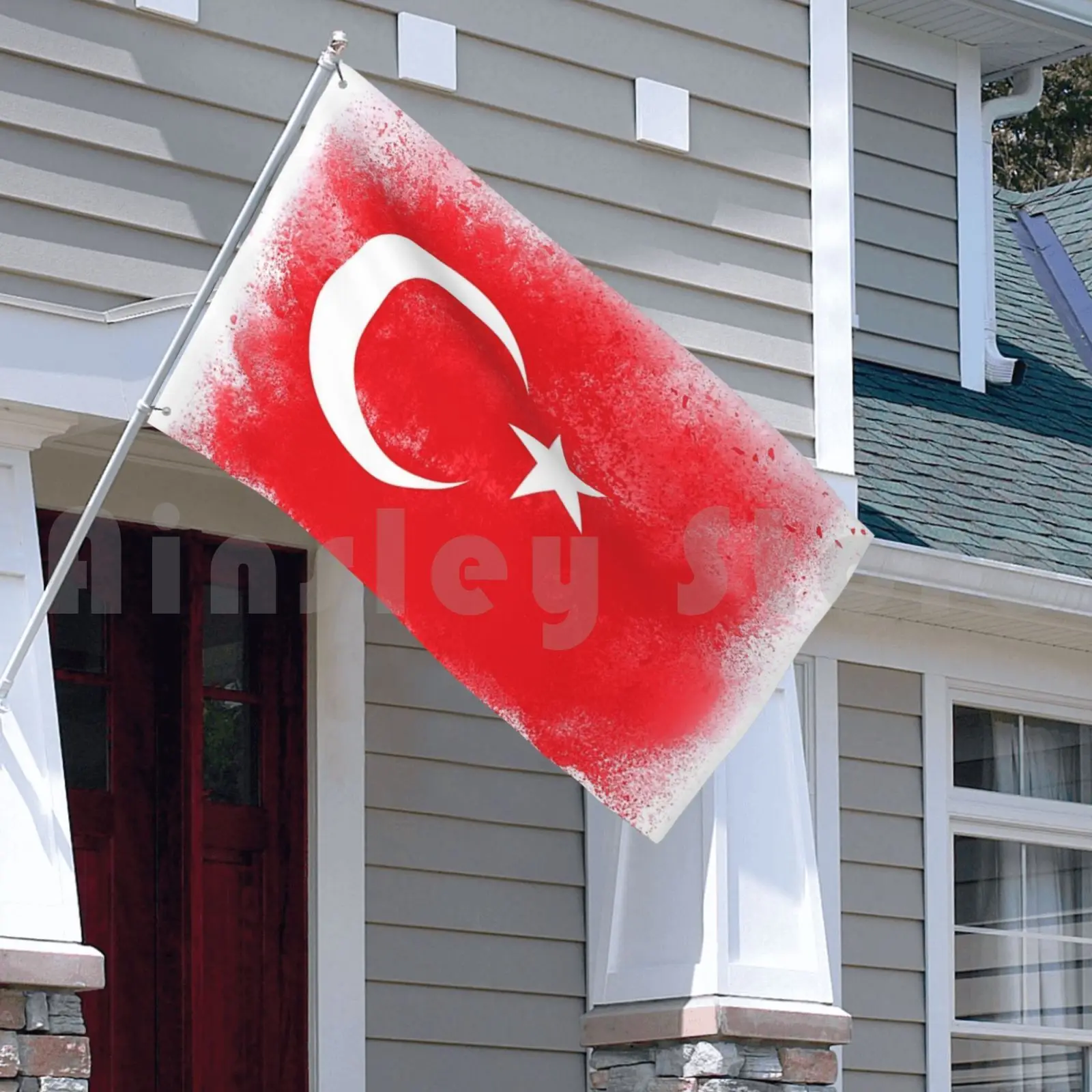 Nation Of Islam Flag Waving