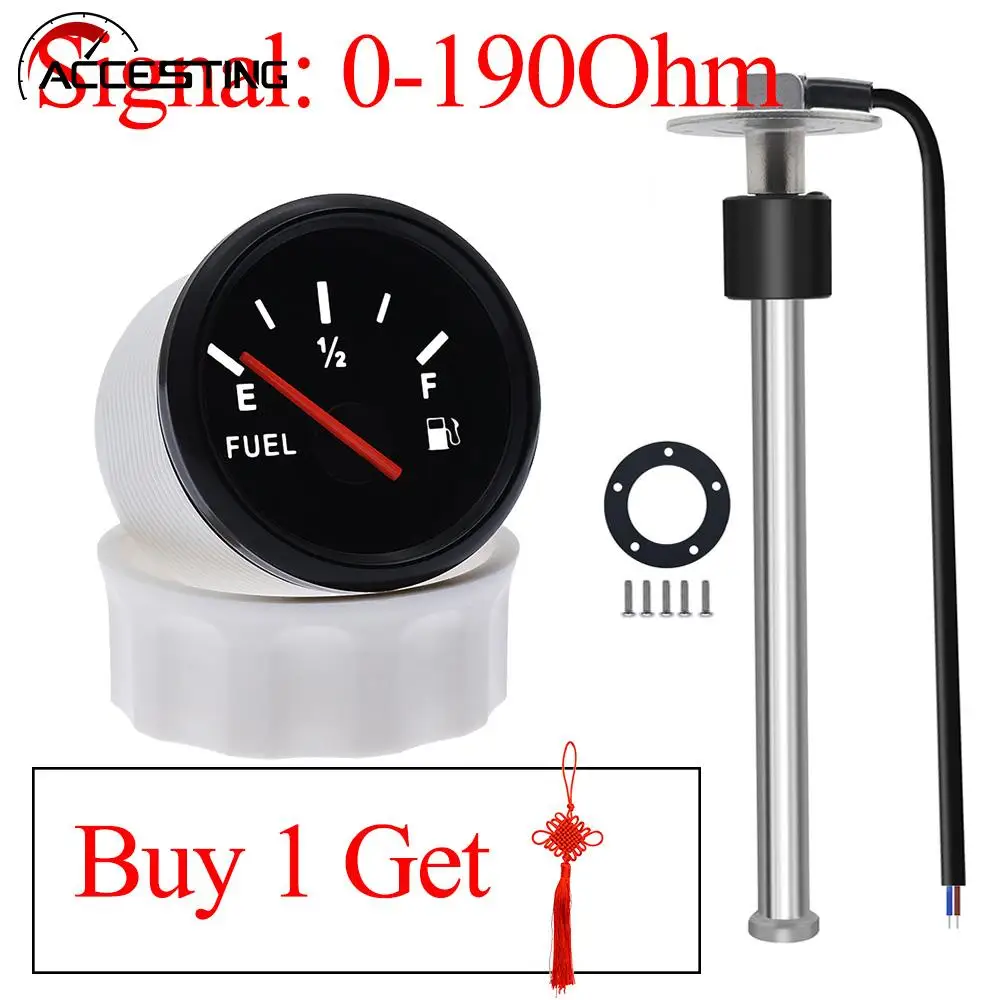 Jauge-de-carburant-52MM-avec-capteur-de-niveau-de-carburant-125MM-175MM ...