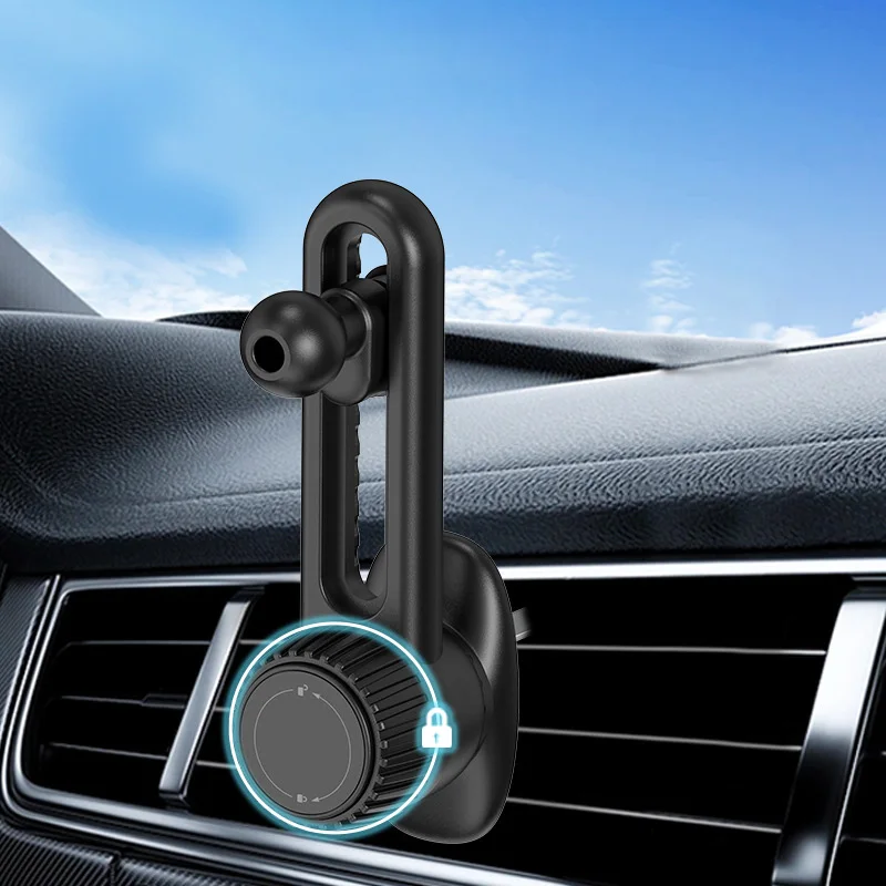 Universal-Car-Air-Vent-Clip-Mount-17mm-Ball-Head-Base-Spiral-Hook-for ...