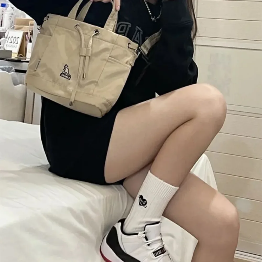 Kangol 여성용 백팩 캥거루 초승달 가방 버킷백 크로스바디 숄더백 미니 백 지갑 및 핸드백 디자이너 패션