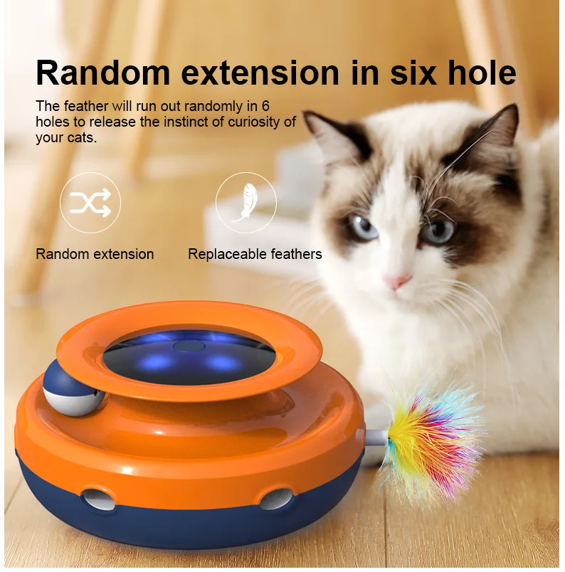 Interactive-Smart-Automatic-Cat-Toy-Teasing-Cat-Stick-Crazy-Game ...