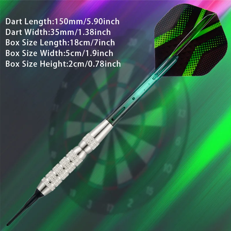 3pcs-Premium-Soft-Tip-Darts-Set-Durable-PET-Construction-Portable ...