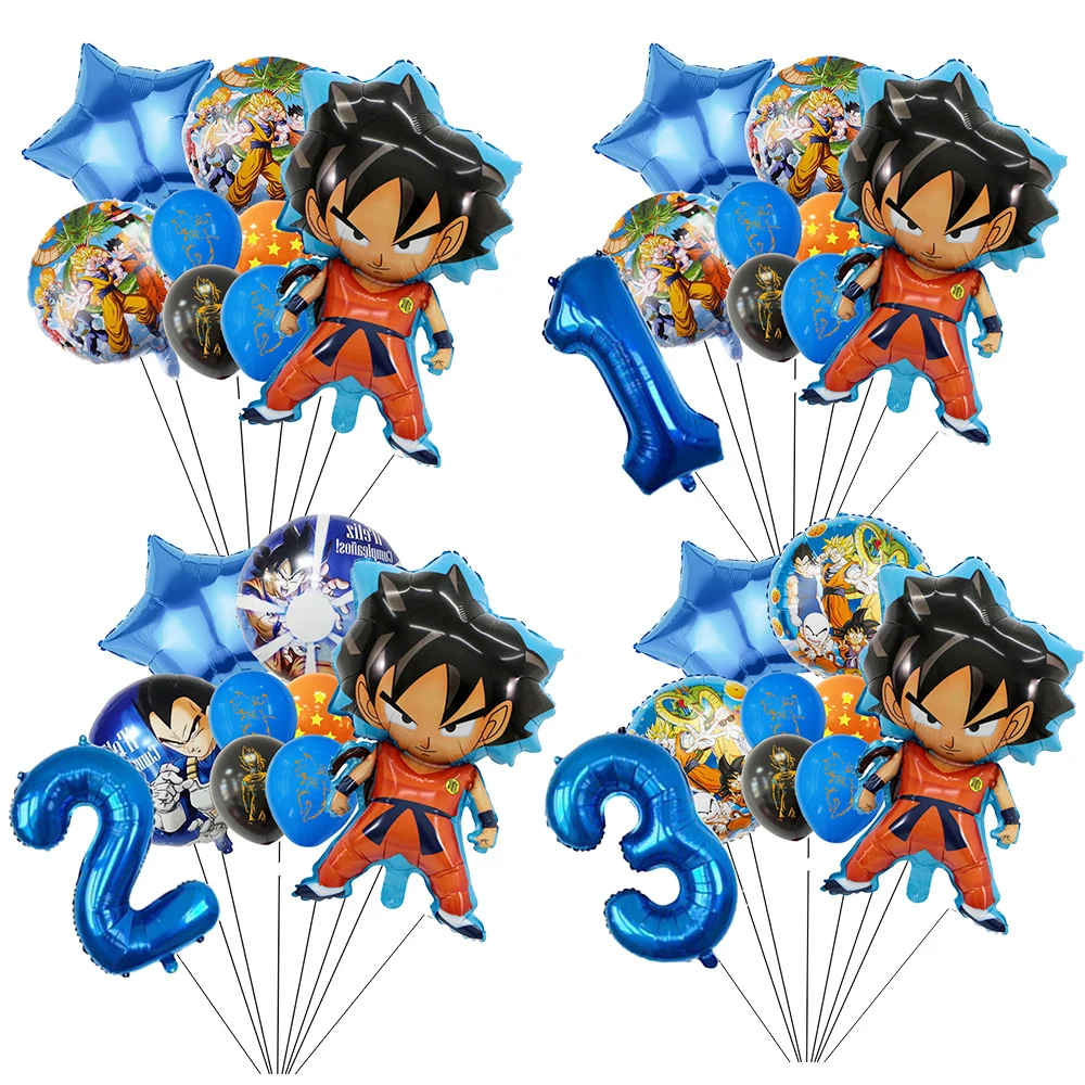 Dragon-Ball-Z-Balloon-Set-DIY-Foil-Latex-For-Party-Supplies-Children ...