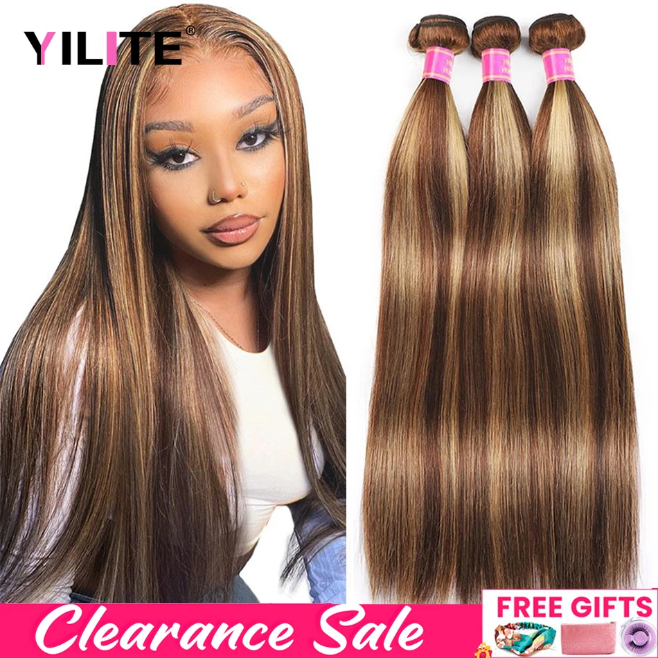 Destaque-pacotes-malaio-feixes-de-cabelo-humano-em-linha-reta-ombre ...