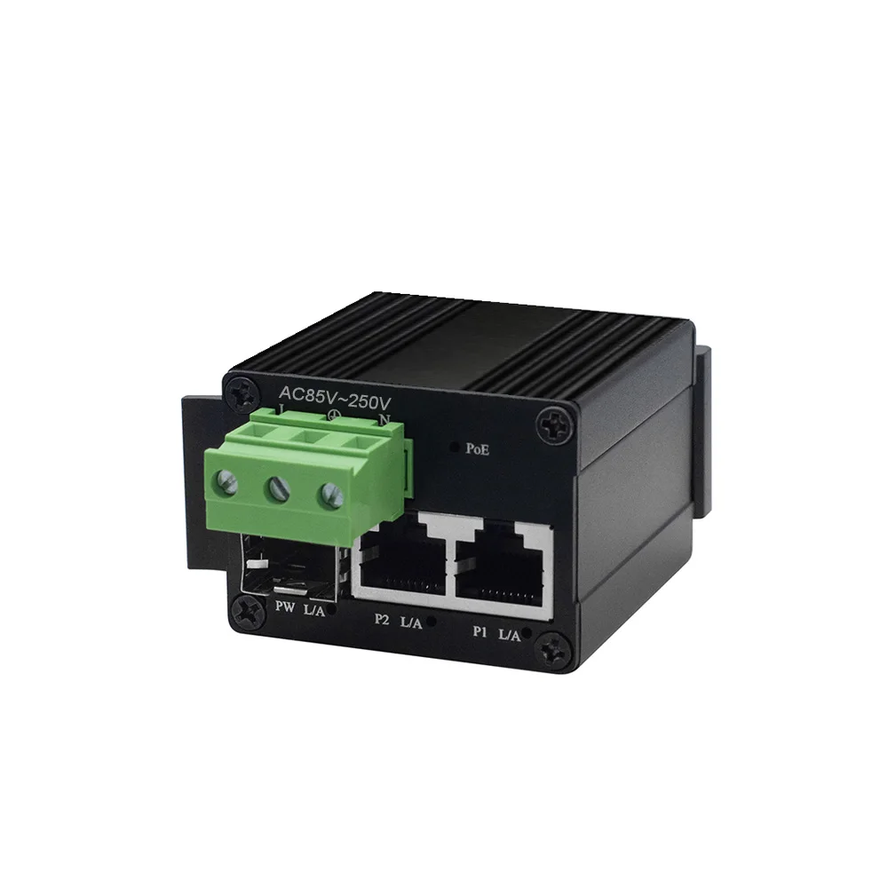 Ultra-Mini-Industrial-2-Ports-Gigabit-PoE-Ethernet-Switch-with-1-SFP ...