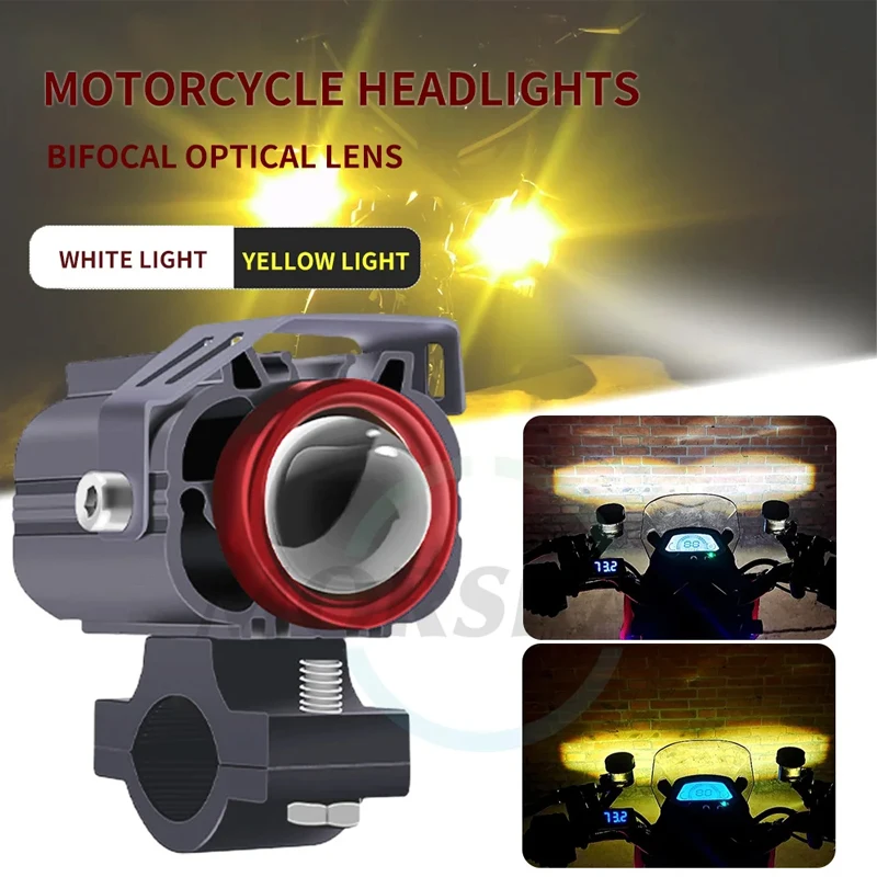 Motorcycle-Auxiliary-Spotlight-Light-Motorcycle-LED-Headlight-Flashing ...
