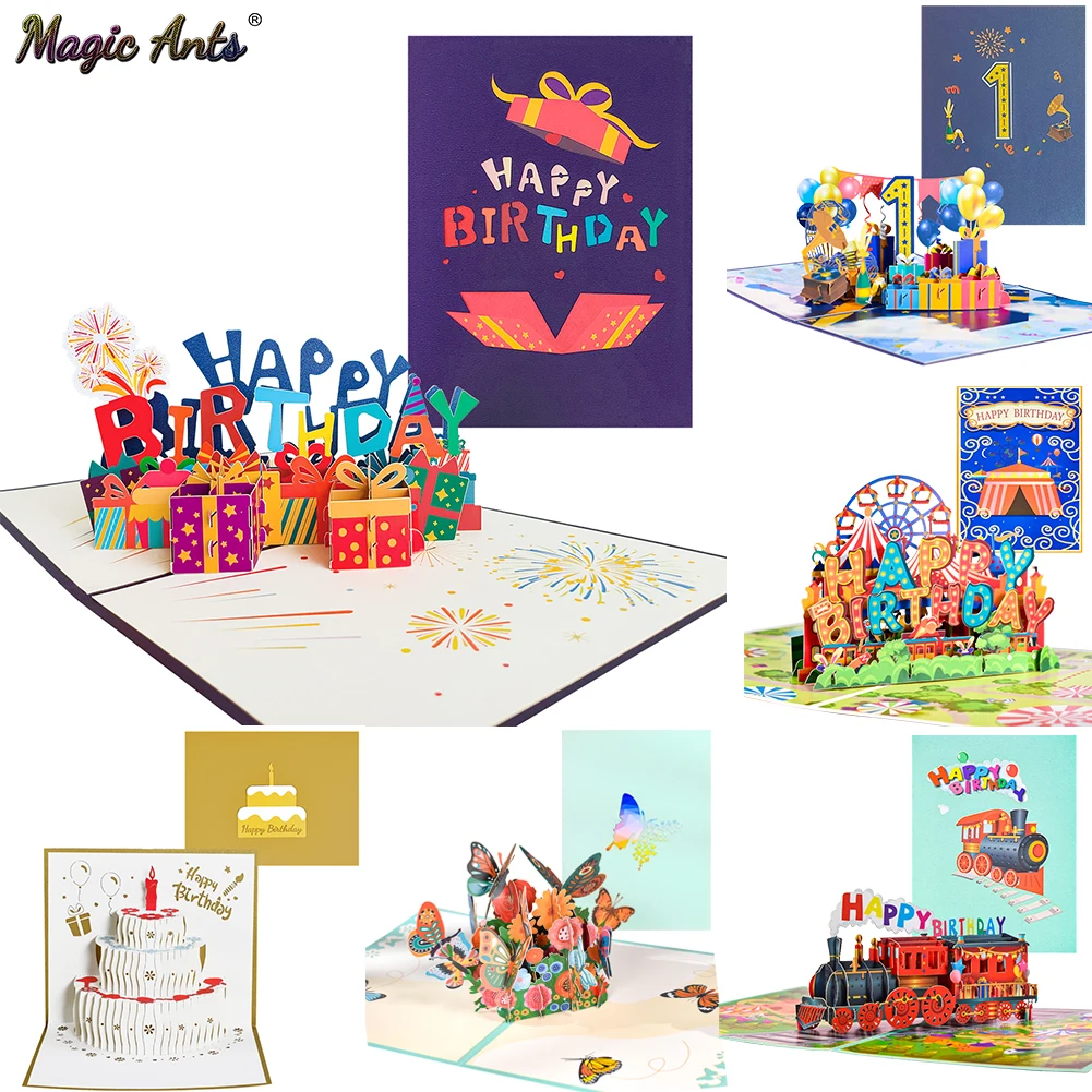 Handmade 3d Birthday Card Ideas
