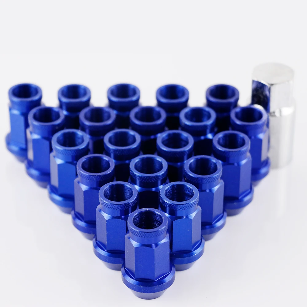jdm 40mm Racing Light Weight Aluminum Wheel Rim Lug Nuts M12*1.25 M12*1 ...
