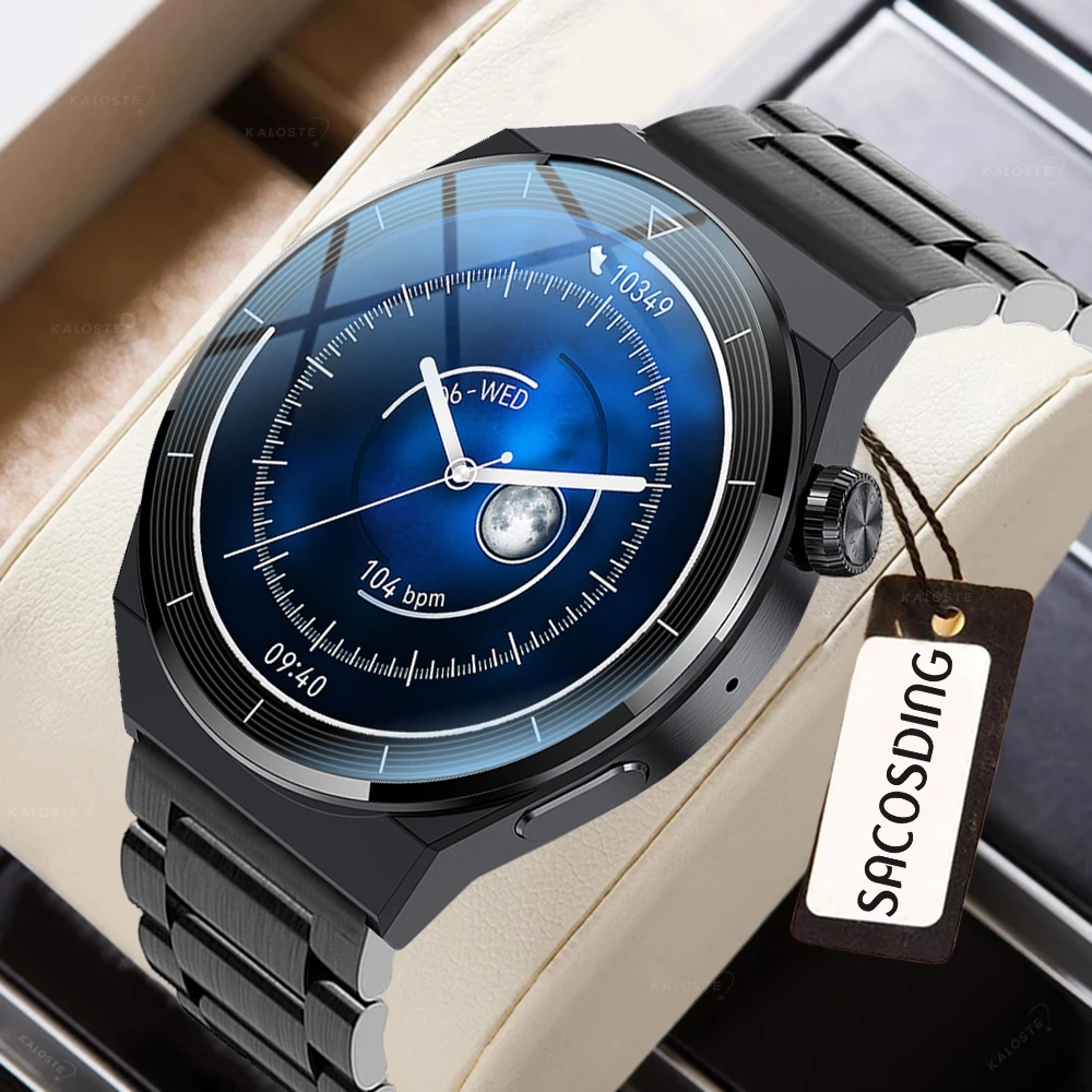 NEW-NFC-Smart-Watch-Men-Heart-Rate-Blood-Pressure-Monitor-Health ...
