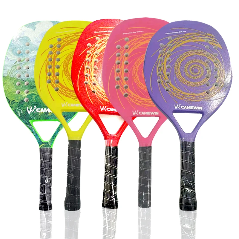 3k Beach Padel Mens Tennis Racket Beach Carbon Fiber Cage -Type Board ...