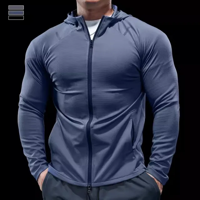 Anti-Shrink Reflective Men's Sports & Fitness Jacket - Men's Fitness ...