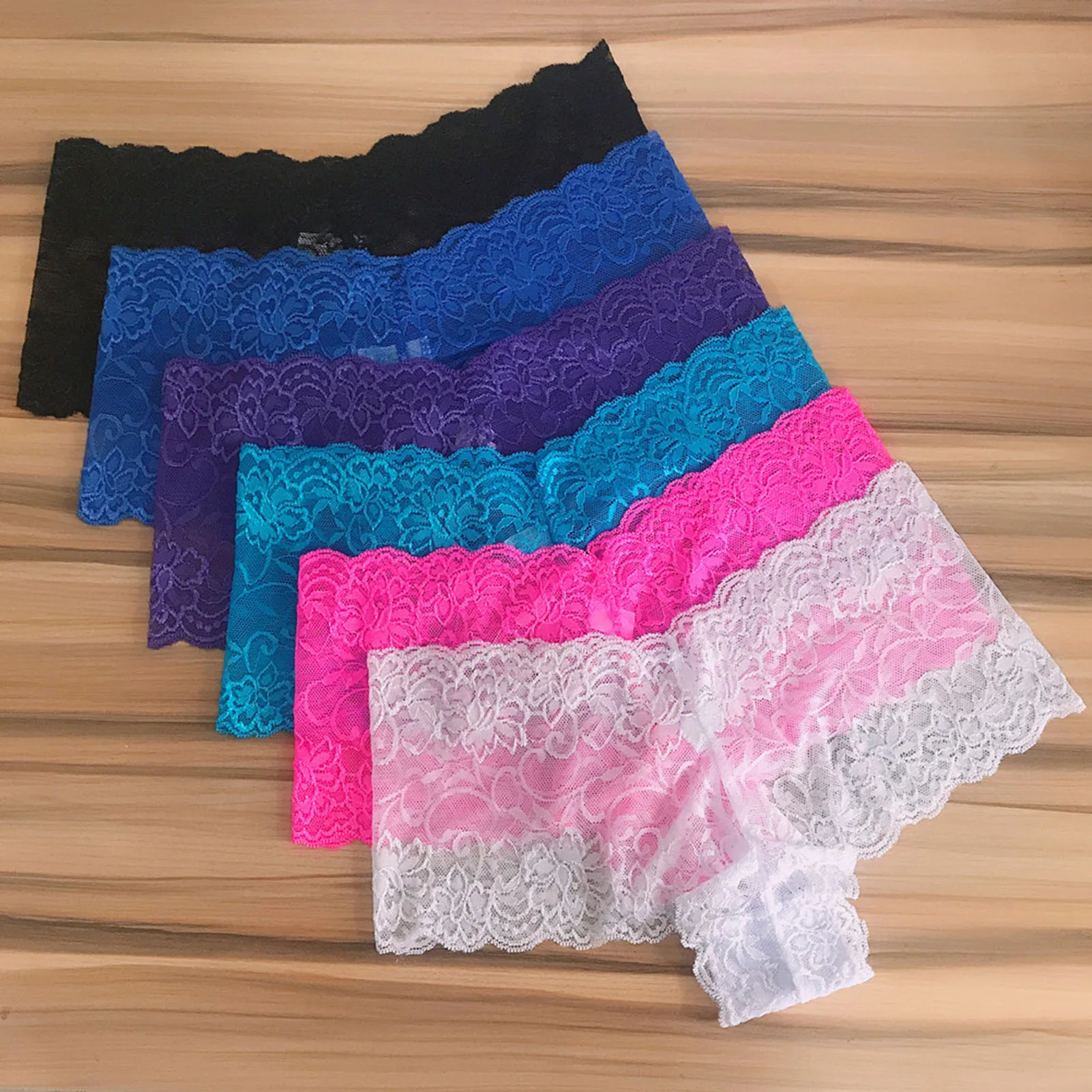 Sexy-Lace-Boxer-Shorts-Underwear-for-Women-Low-Waist-Breathable-Boxers ...