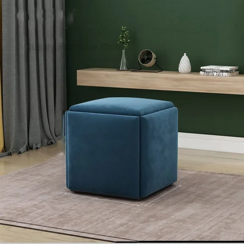 Furniture-Rubik-s-Cube-Stool-Living-Room-Sofa-Small-Stool-Multi ...