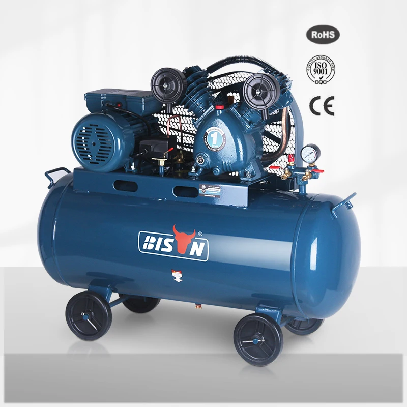 Bison Best Price 230v 2hp 2 Hp Ac Belt Driven Air Compressor 100l 3hp ...