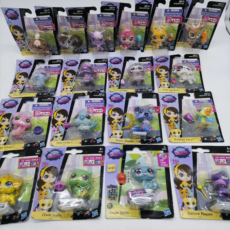 Hasbro-LPS-Littlest-Pet-Shop-Toys-Collection-Anime-Cat-Puppy-Rabbit ...