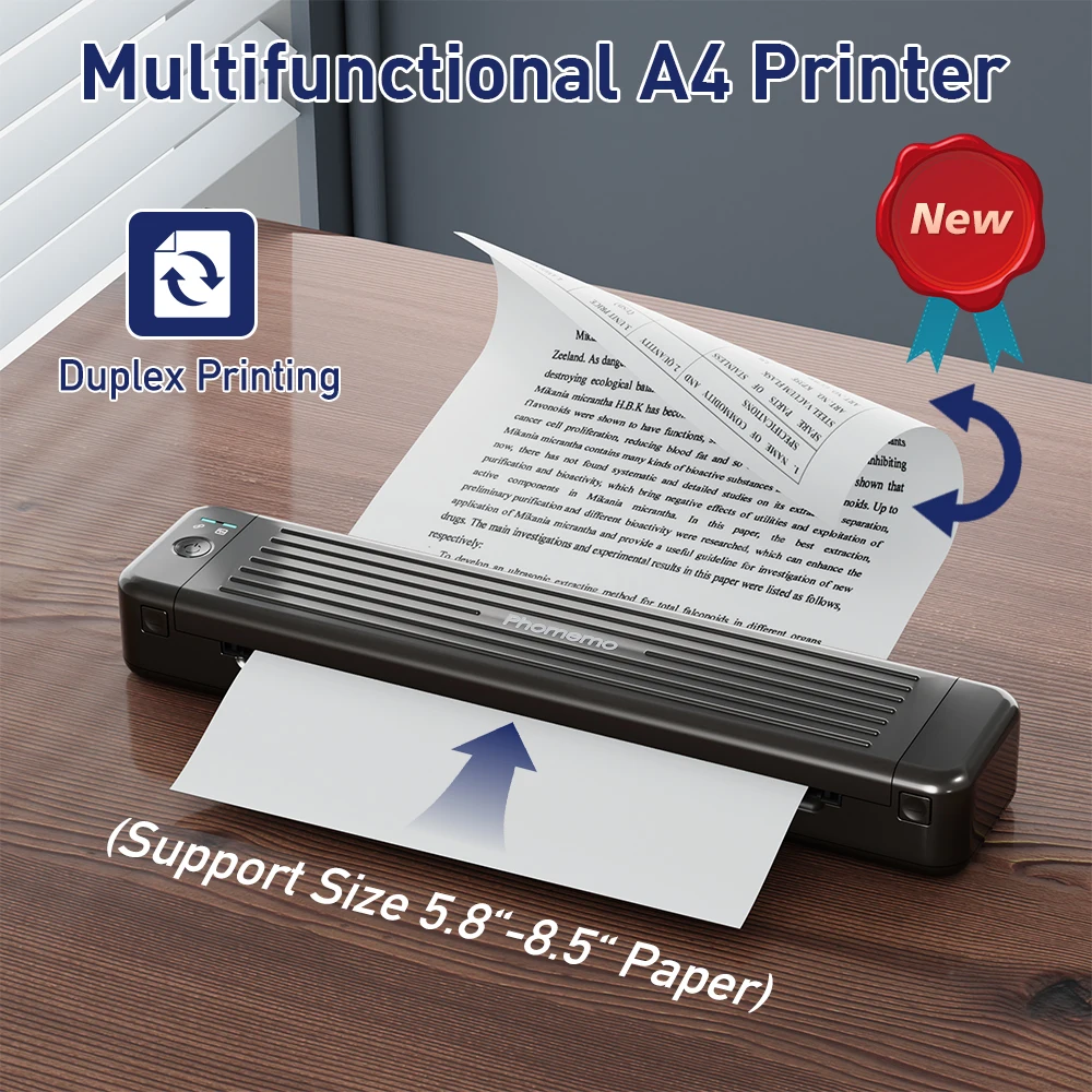 A4-Paper-Printer-PDF-Webpage-Contract-Printer-Wireless-Mobile-Office ...