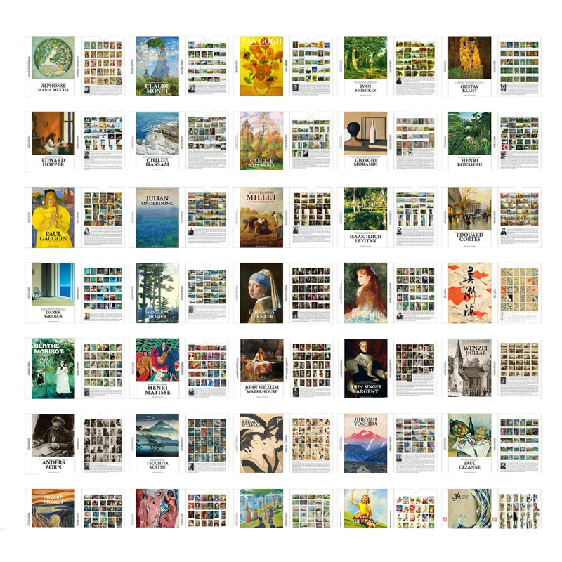 On-Sale-30Pcs-Boxed-Postcards-Art-Theme-Greeting-Message-Invitation ...