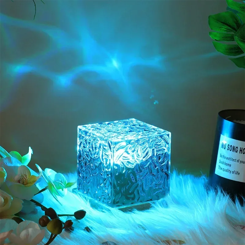 Ocean-Wave-Projector-Light-Underwater-Glow-Lamp-Night-Light-Meia-noite ...