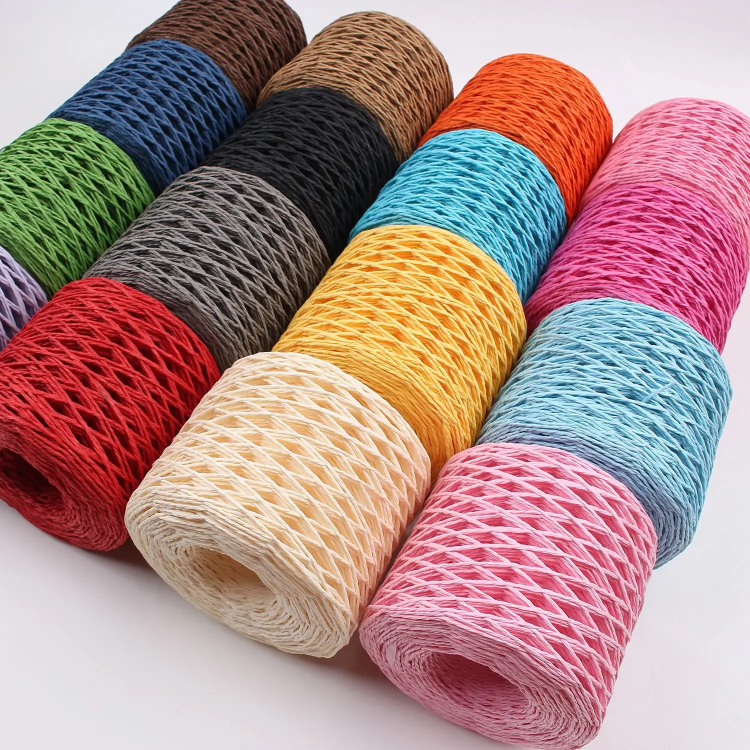 200M-120G-Natural-Cotton-Line-Rayon-Raffia-Yarn-Cotton-Raffia-Rope-for ...