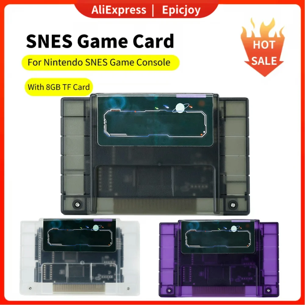 Super-SNES-Game-Card-para-Nintendo-Game-Console-com-Cart-o-TF-8GB-3000 ...