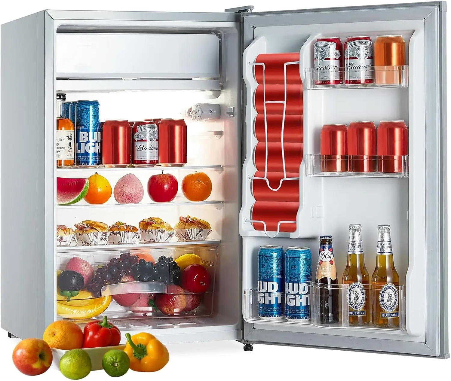 Mini-Fridge-with-Freezer-4-3-Cu-Ft-Mini-Refrigerator-Fridge-Single-Door ...