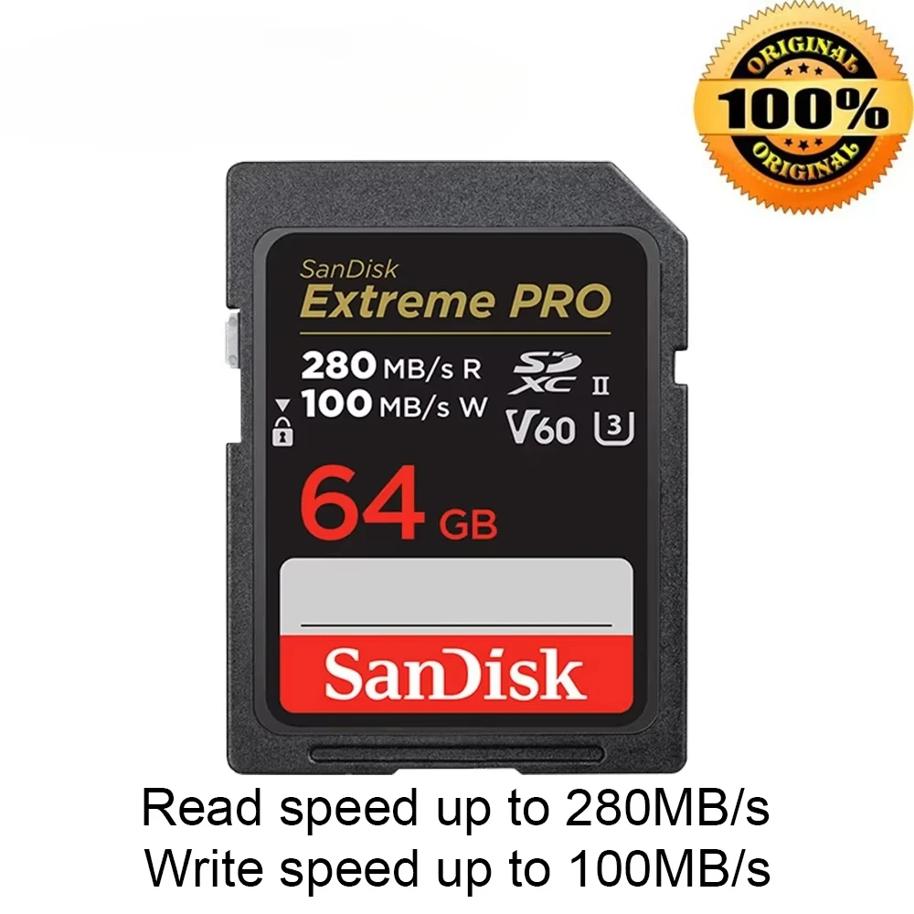 SanDisk Extreme PRO SD-карта 8 ГБ UHS-II | AliExpress