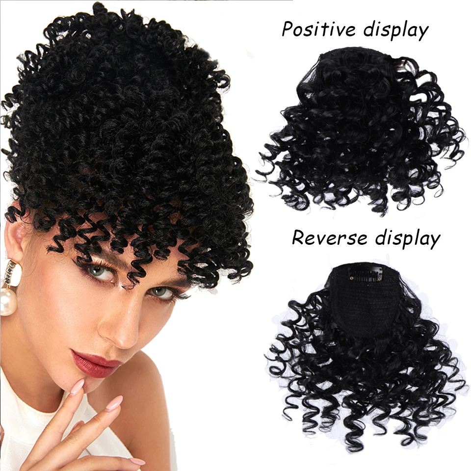 Front Bangs With Curly Hair