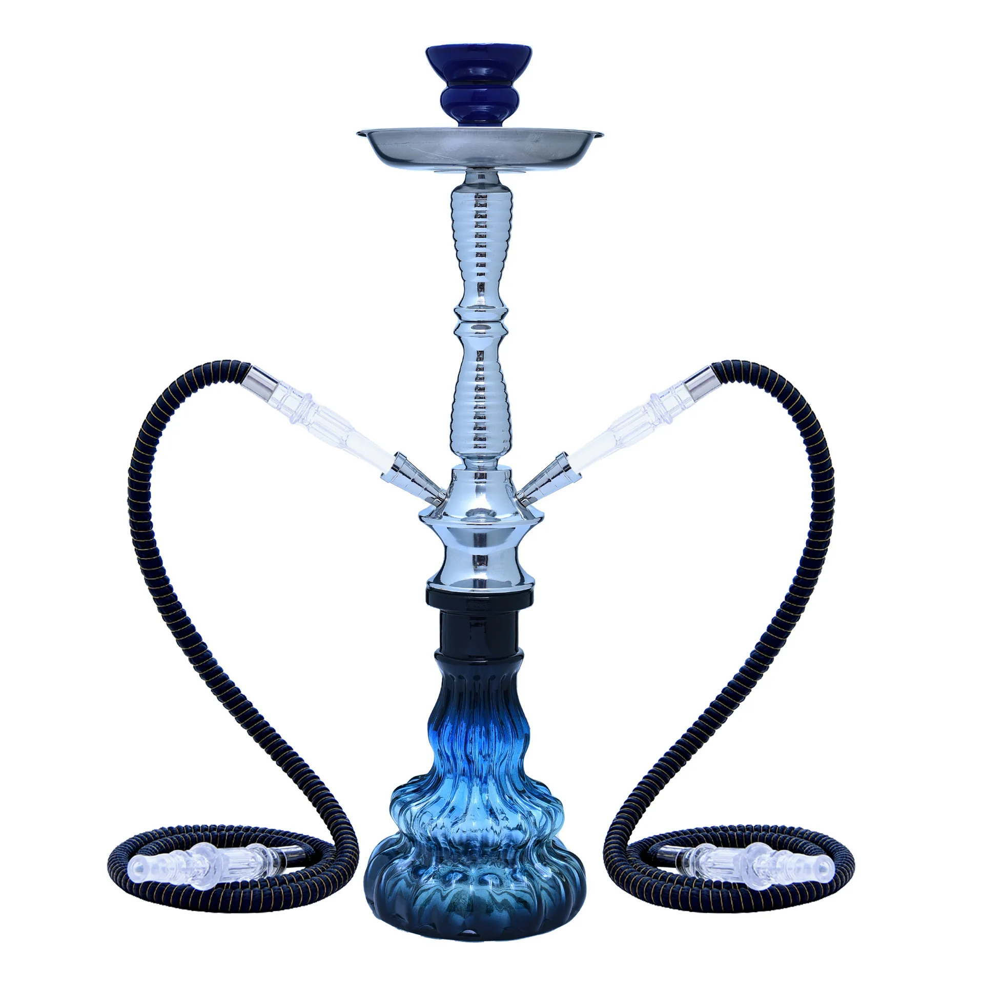 DEJAYA-Vidro-Hookah-com-2-Mangueiras-Shisha-Tubo-Completo-para-Fumar ...