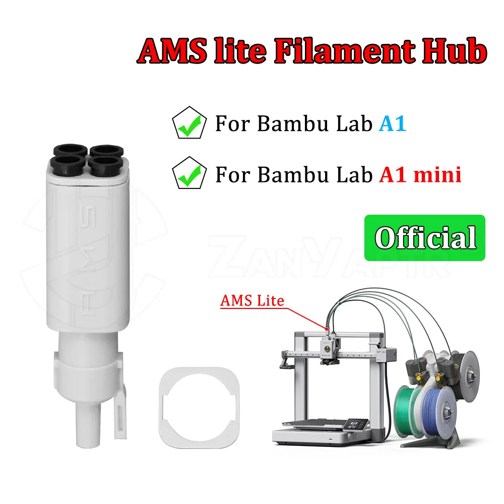 AMS Lite Filament Hub For Bambu Lab A1/A1mini Five way components ...