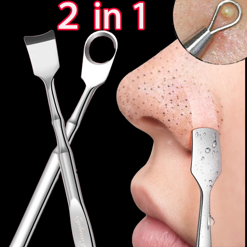 Blackhead-Remover-Pimple-Popper-Tool-Acne-Needle-Removing-Treatment ...