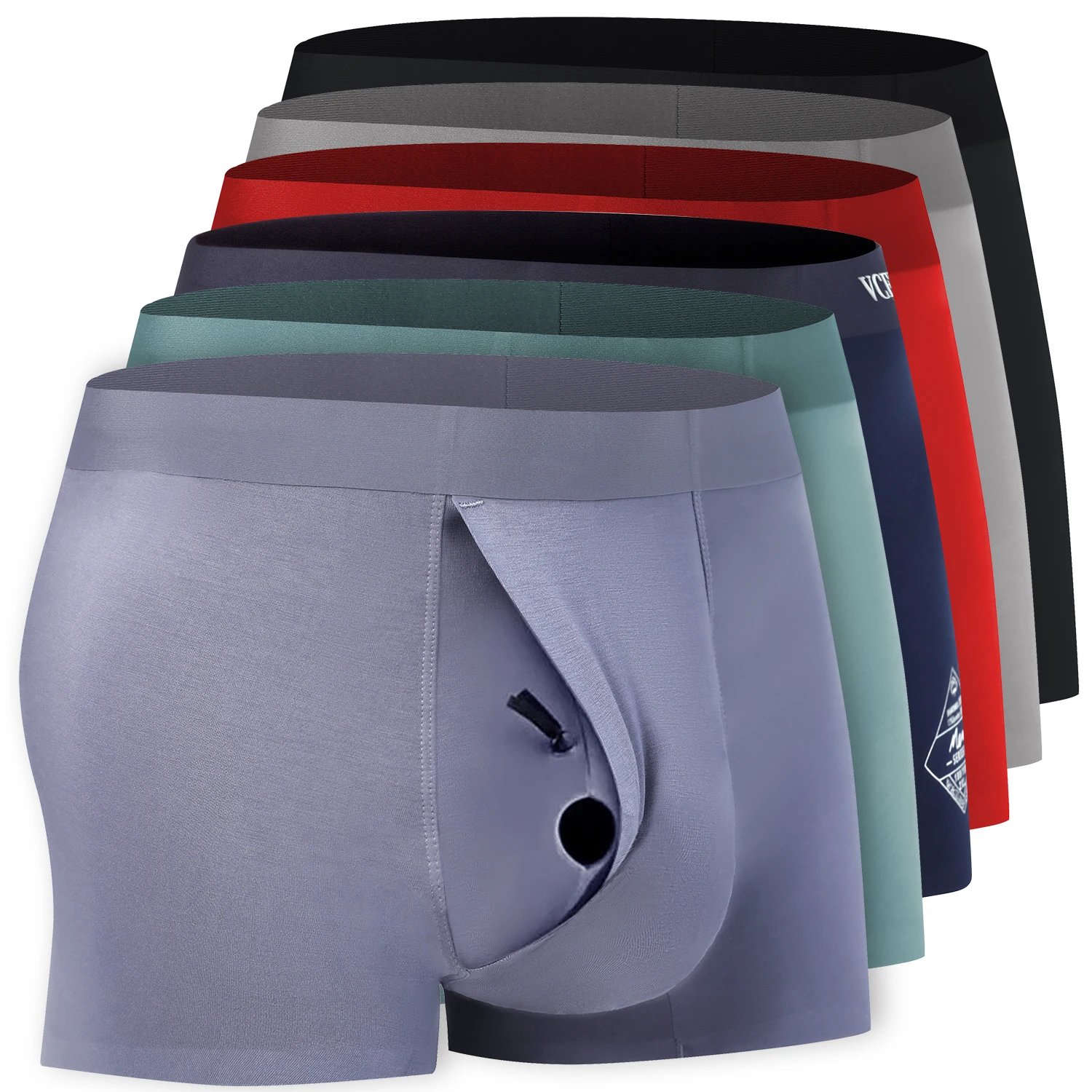 Physical Therapy Man Underpants Front Open Hole with Adjustable Ring ...