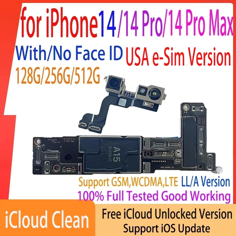 Unlocked-Motherboard-for-iPhone-14-Pro-Max-Mainboard-with-Face-ID-Free ...