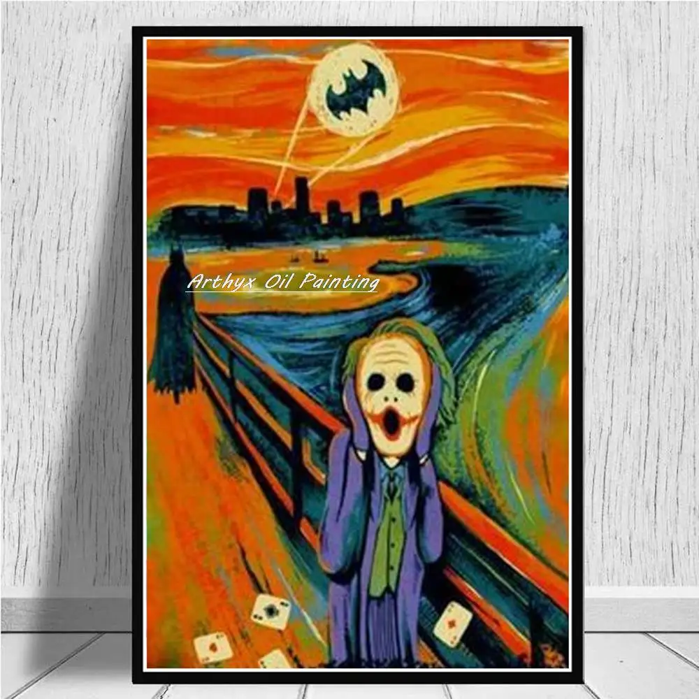 Van Gogh Scream Batman
