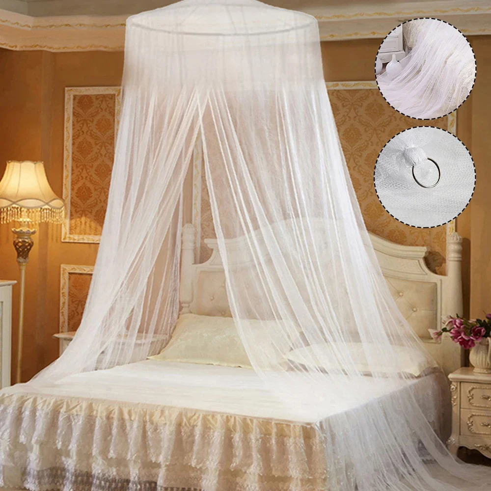Dome-Tent-Bedding-Mosquito-Mesh-Net-Large-Dome-Mosquito-Net-Hanging-Fly ...
