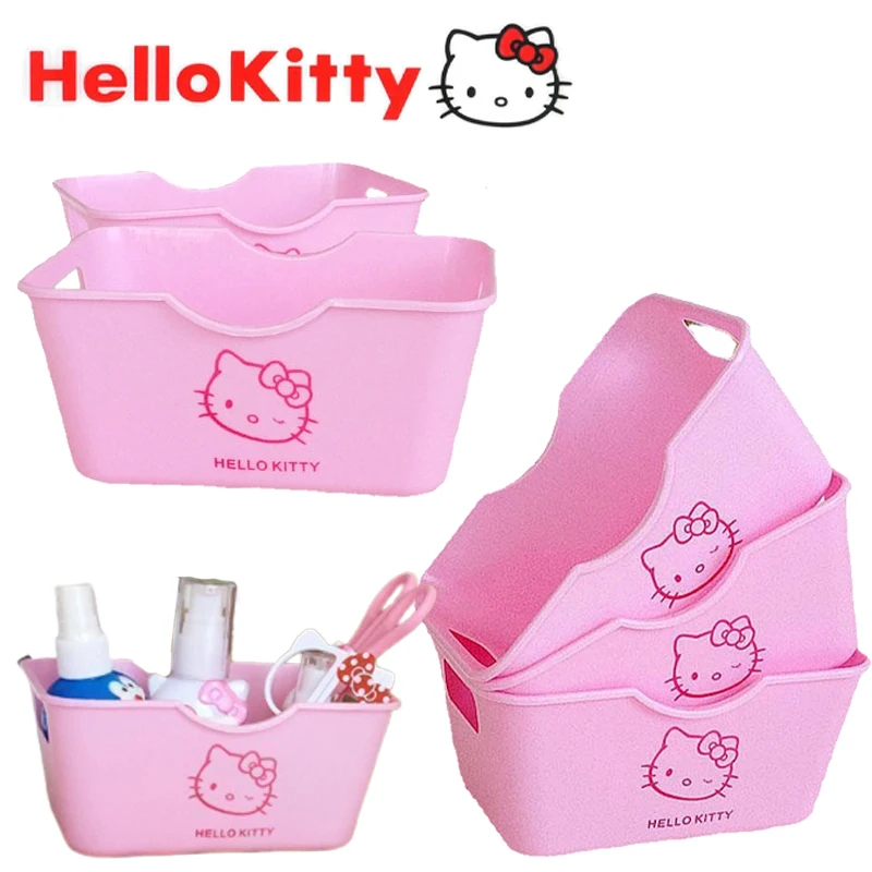 Hello-Kitty-Storage-Basket-Desktop-Basket-Tape-Stationery-Cute-Storage ...